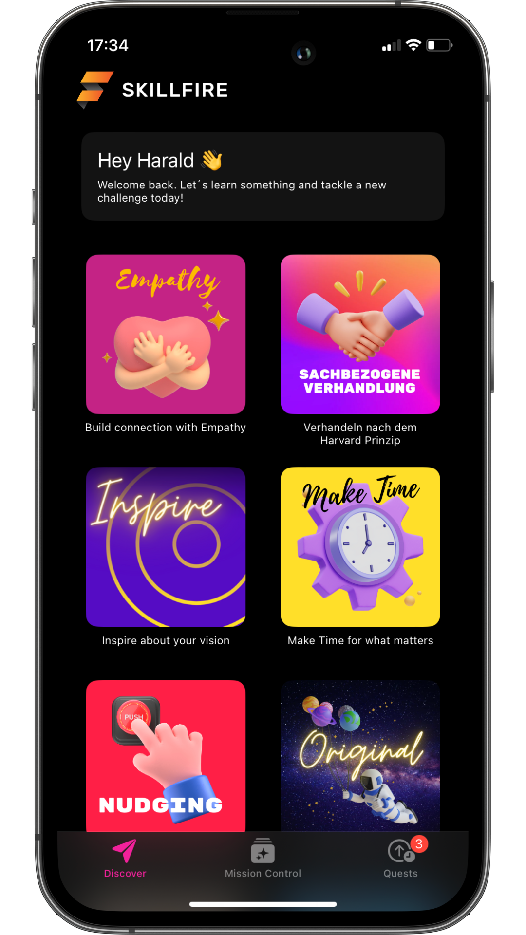 SKILLFIRE.io - a little better every day - Personal Development Community