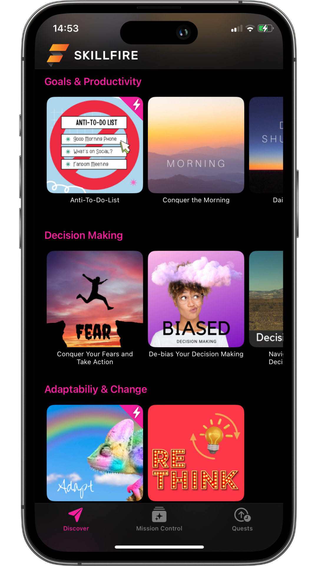 SKILLFIRE.io - Mobile Companion & Toolbox