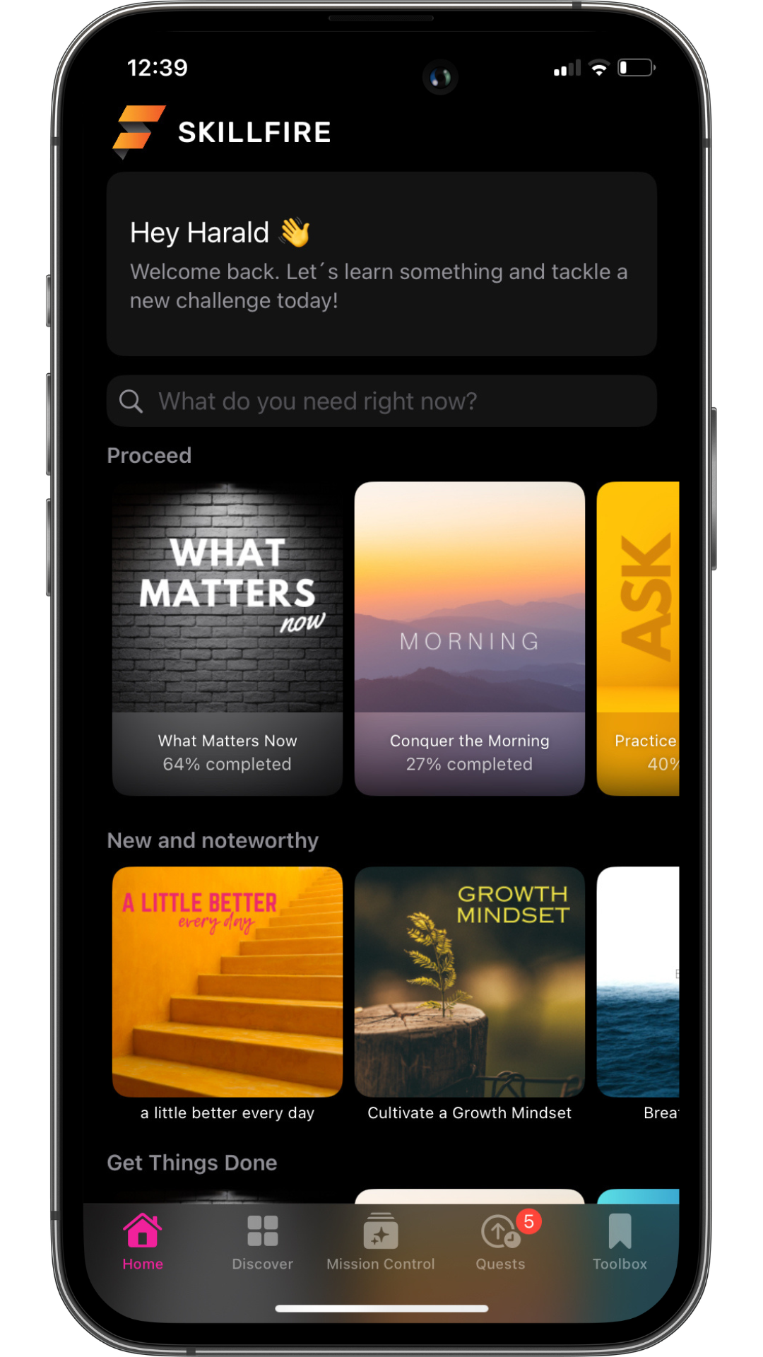 SKILLFIRE - Mobile Companion & Toolbox
